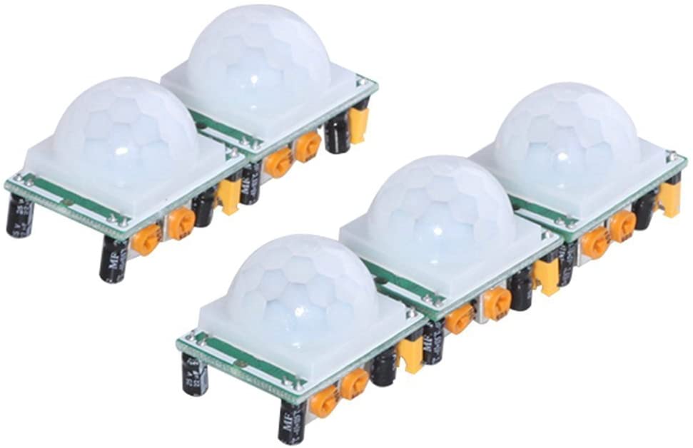 5 Pack HC-SR501 Pir Motion IR Sensor Body Module Infrared for Arduino
