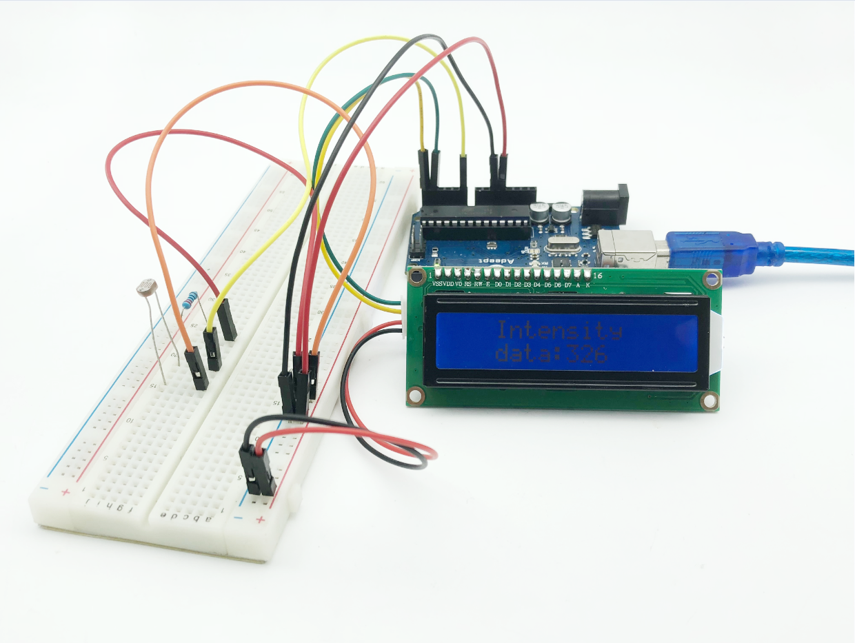 Adeept Primary Starter Kit For Arduino Uno R3 With 27 Projects With Processing I2c Iic Lcd1602