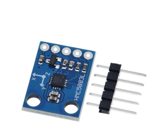 GY-273 3V-5V QMC5883L Triple Axis Compass Magnetometer Sensor Module ...