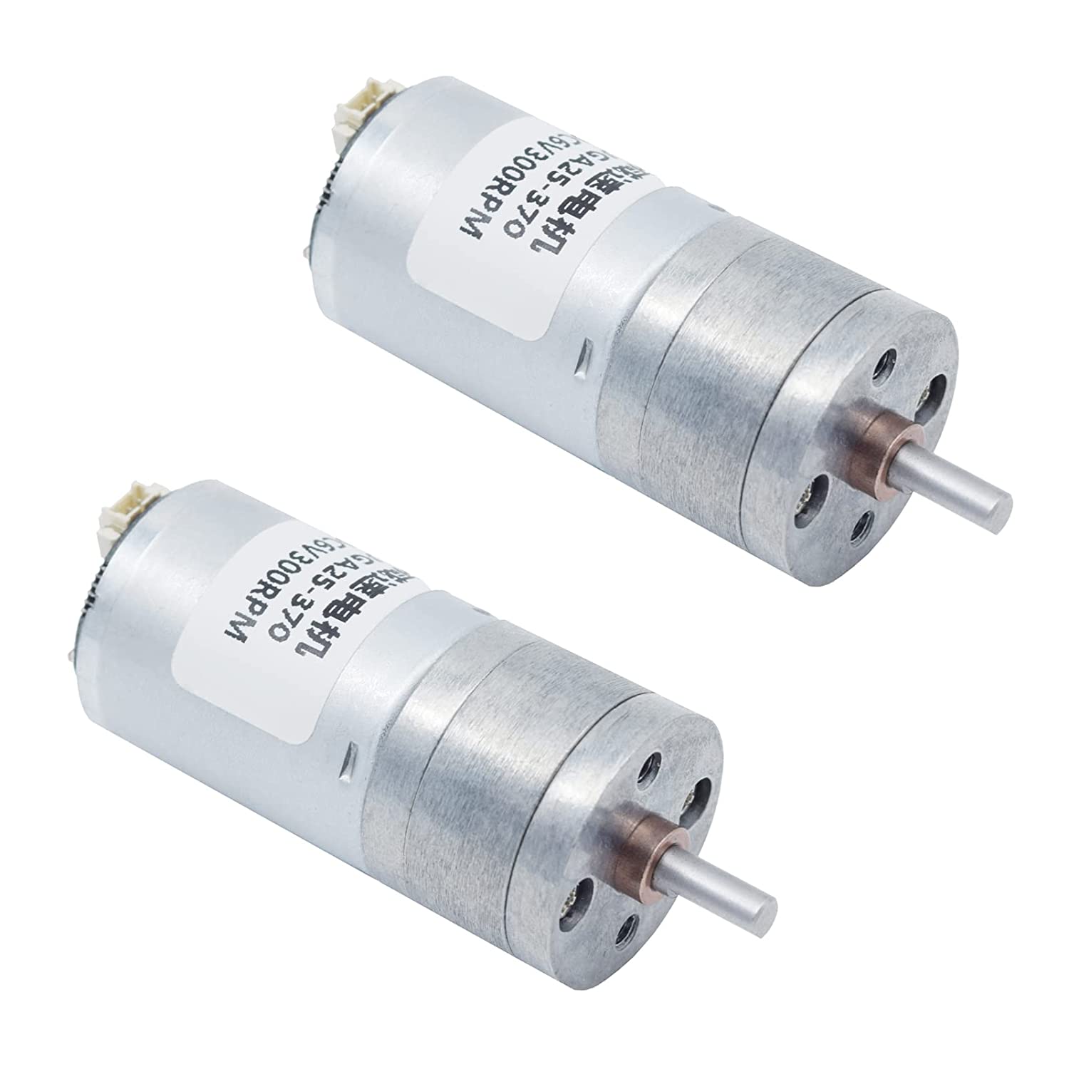 2PCS 300RPM 6V Micro Gear Reduction Motor High Torque Electric Micro ...