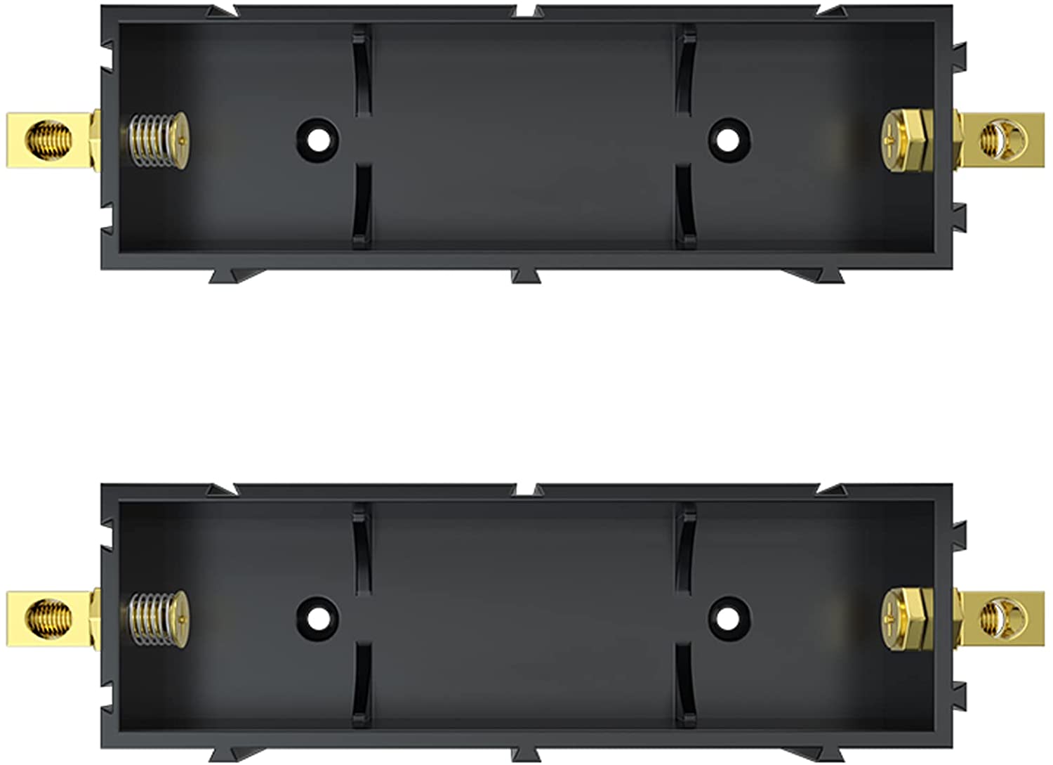 2pcs DIY 18650 Battery Holder with Copper Pillar Solder-Free Suitable ...