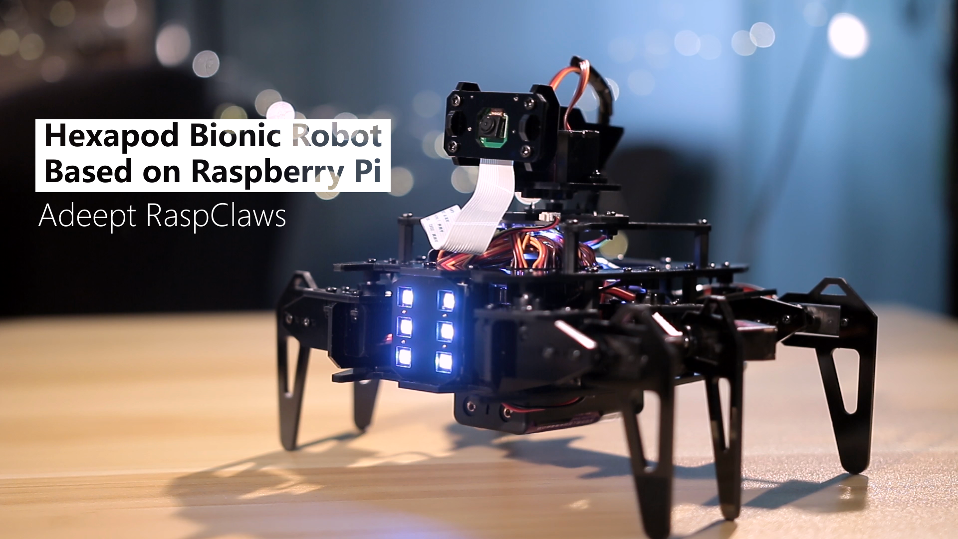 Adeept DarkPaw --quadruped bionic robot based on Raspberry Pi - Adeept ...